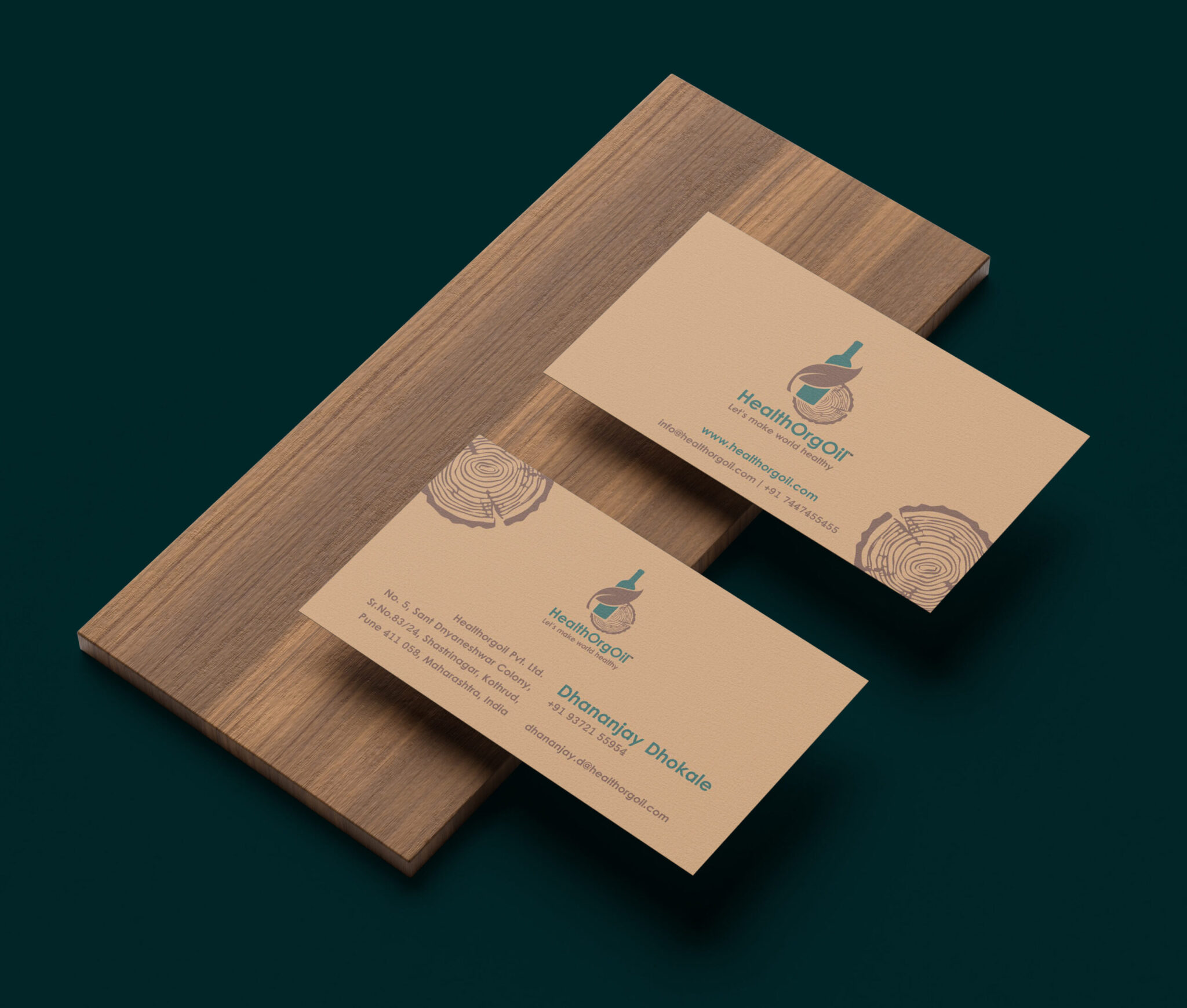 Cold-Pressed Oil Logo & Brand Design
