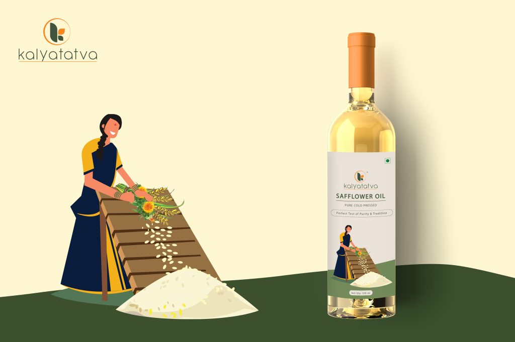 Groundnut Oil Logo & Label Design by WDSOFT